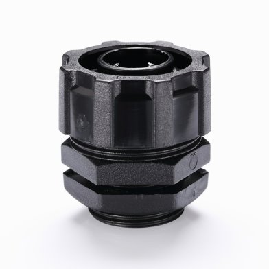 Liquid-Tight Nylon Connector for Metal Conduit Box – Straight